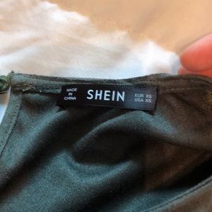 SHEIN | Tops | Shein Suede Laser Cut Top | Poshmark